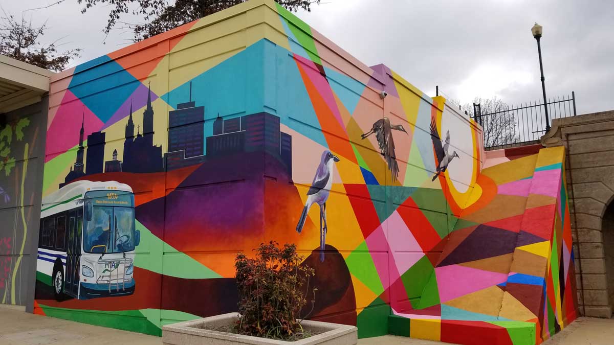 Georgia College professor completes mural project in downtown Macon ...